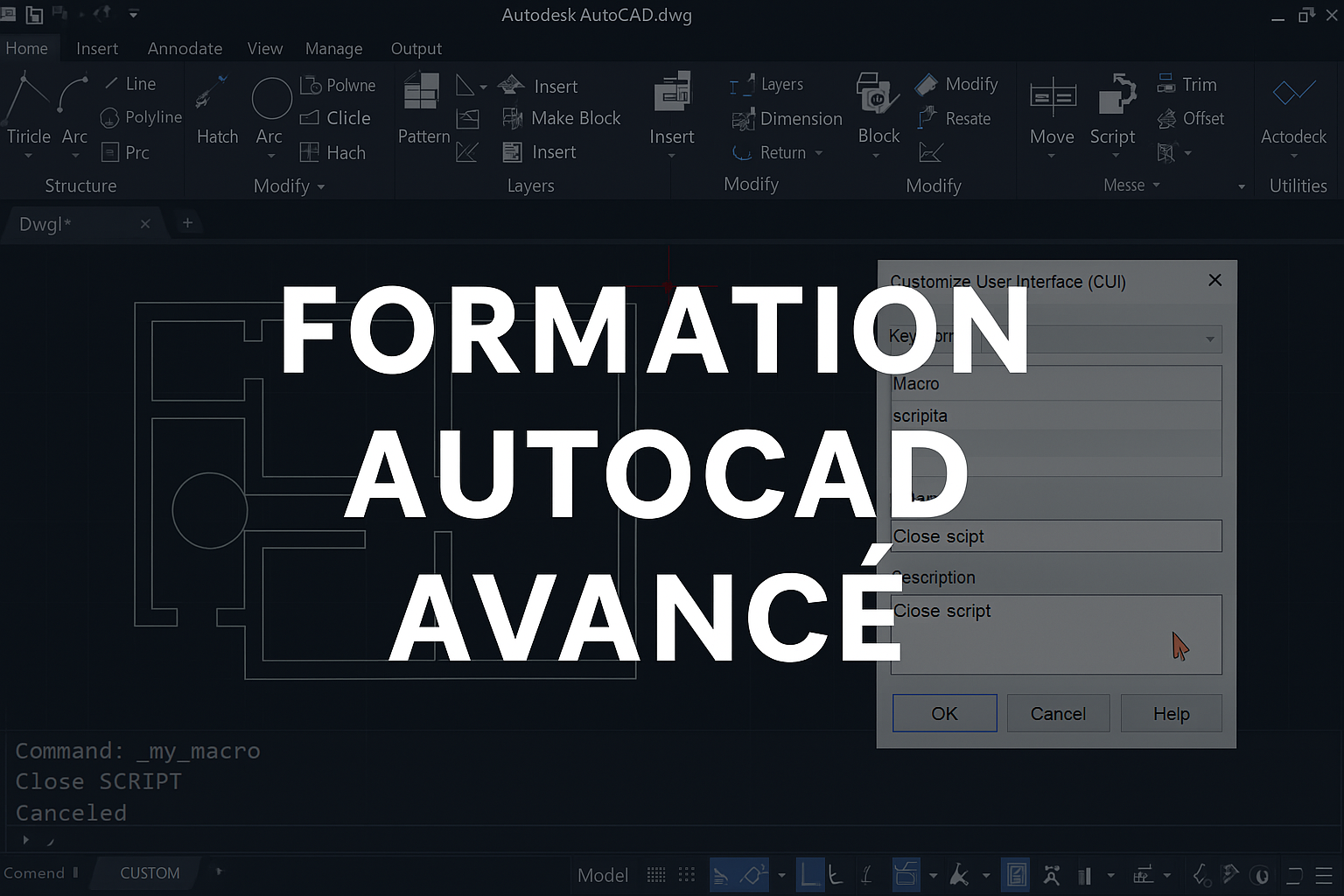 Formation AutoCAD avancé : maîtrisez la productivité